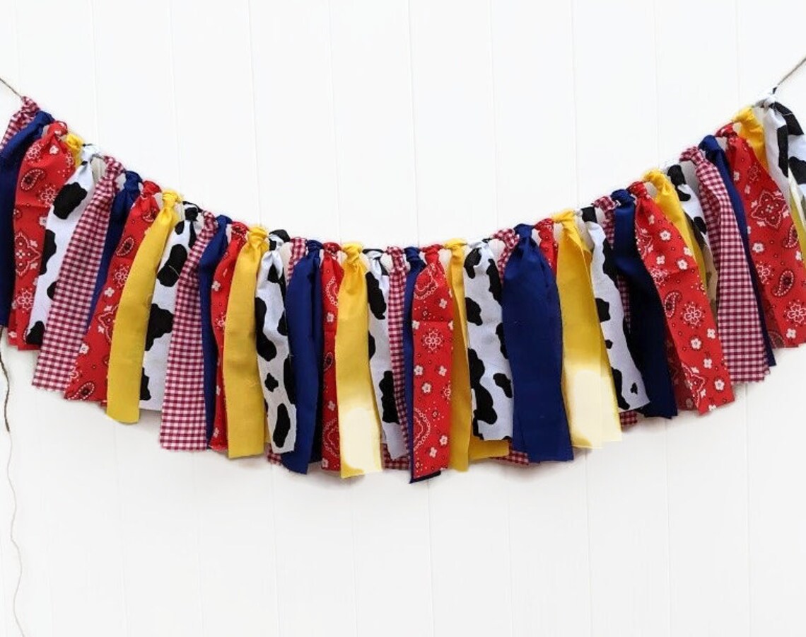Toy Story Garland, Toy Story Birthday Decorations, Photo Prop Woody and ...