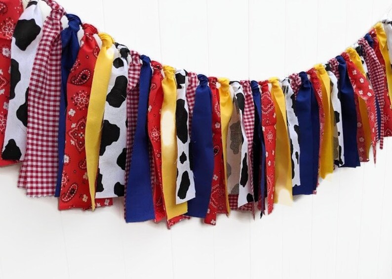 Western Garland, Western Banner, Birthday Decorations, Photo Prop ...