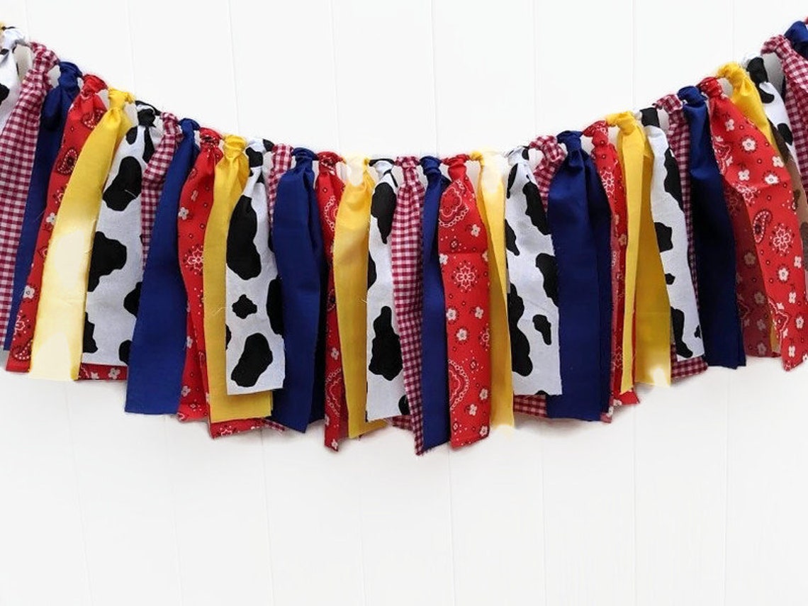 Toy Story Garland, Toy Story Birthday Decorations, Photo Prop Woody and ...