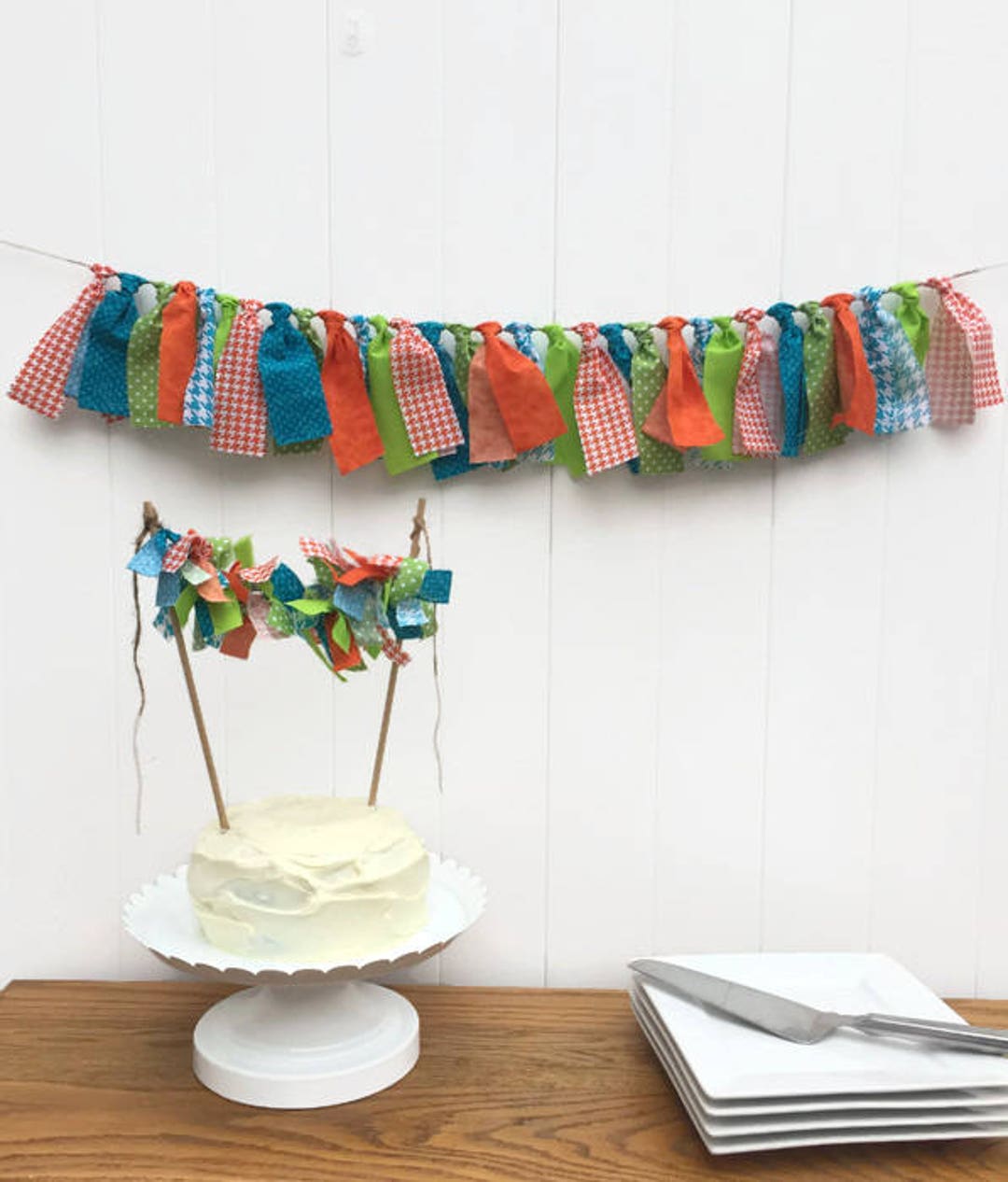 Mini Garland, Little Monster Mini Banner, Mini Banner, Wall Hanging ...