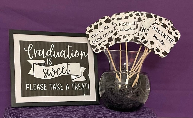 Graduation Candy Bar Labels, Graduation Party Decor, 2025 Decorations ...