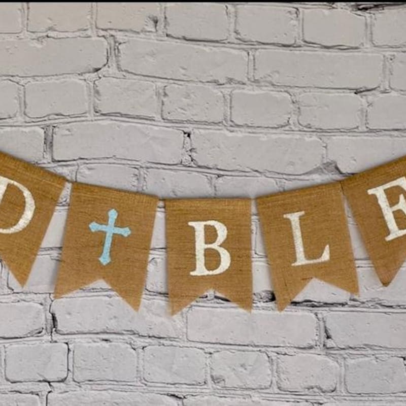 Burlap Banner Kit - Etsy