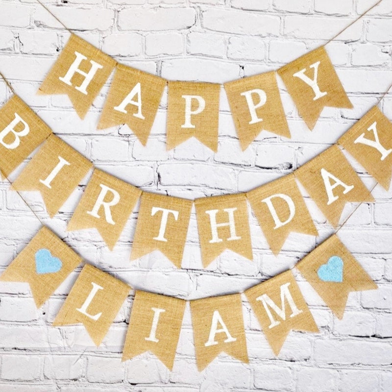 Painted Burlap - Etsy