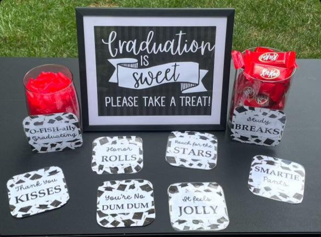 Graduation Candy Bar Labels, Graduation Party Decor, 2025 Decorations ...