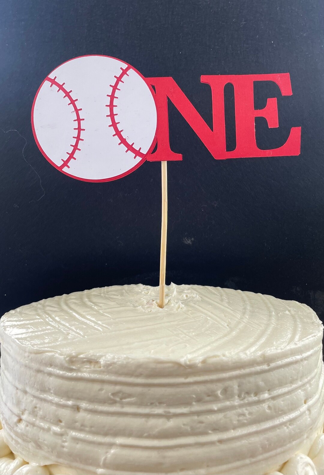 Baseball Cake Topper, Baseball 1st Birthday Cake Topper, - Etsy