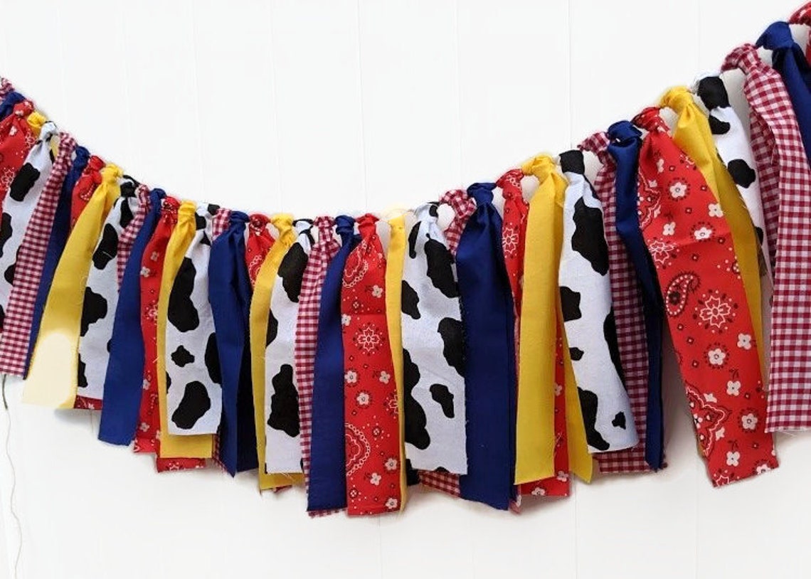 Toy Story Garland, Toy Story Birthday Decorations, Photo Prop Woody and ...