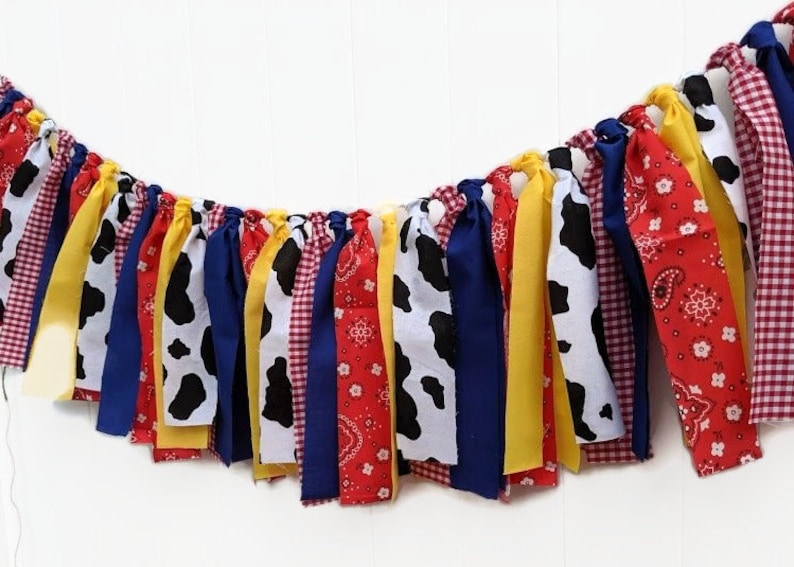 Western Garland, Western Banner, Birthday Decorations, Photo Prop ...