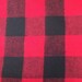Buffalo Plaid Banner Black and Red Scrappy Banner Woodland - Etsy