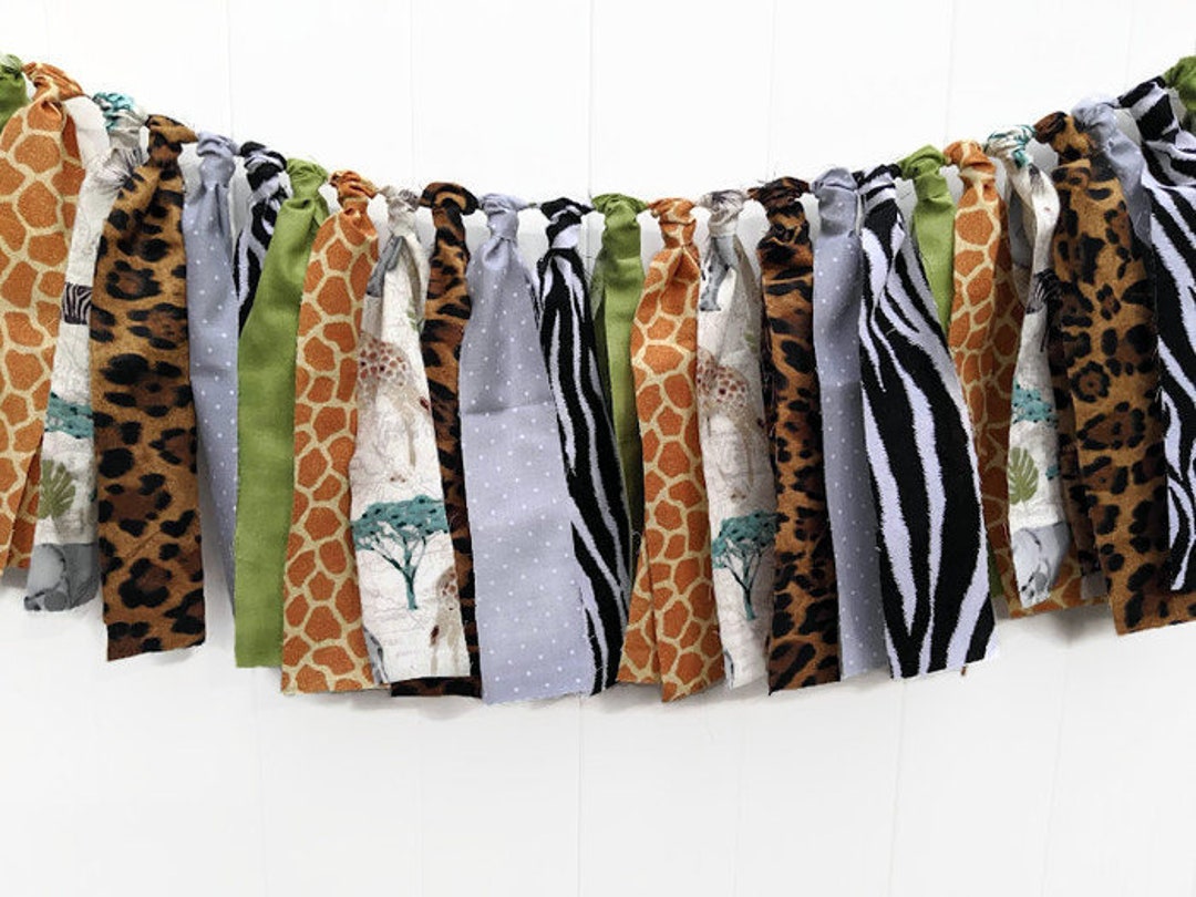 JUNGLE SAFARI Garland, Lion King Garland, Wild One Party, Photo Prop ...