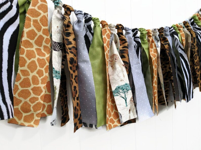JUNGLE SAFARI Garland, Lion King Garland, Wild One Party, Photo Prop ...