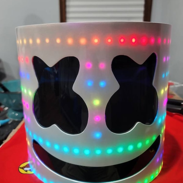 Marshmello Mask - Etsy