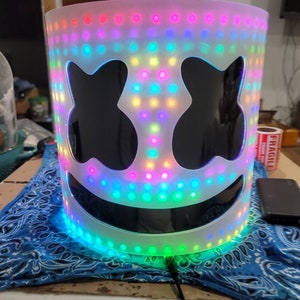 Marshmello Led Mask T - Etsy