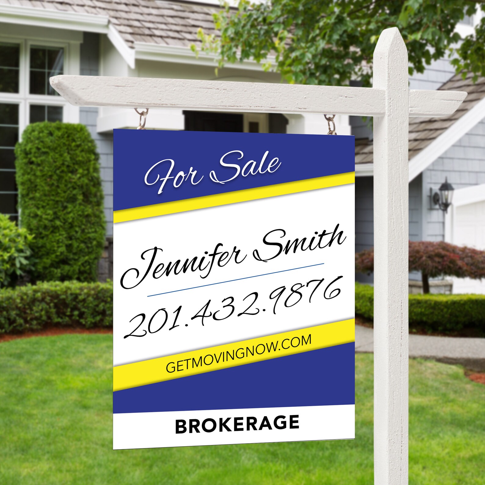 Real Estate Sign for Realtors or for Sale by Owner | Etsy