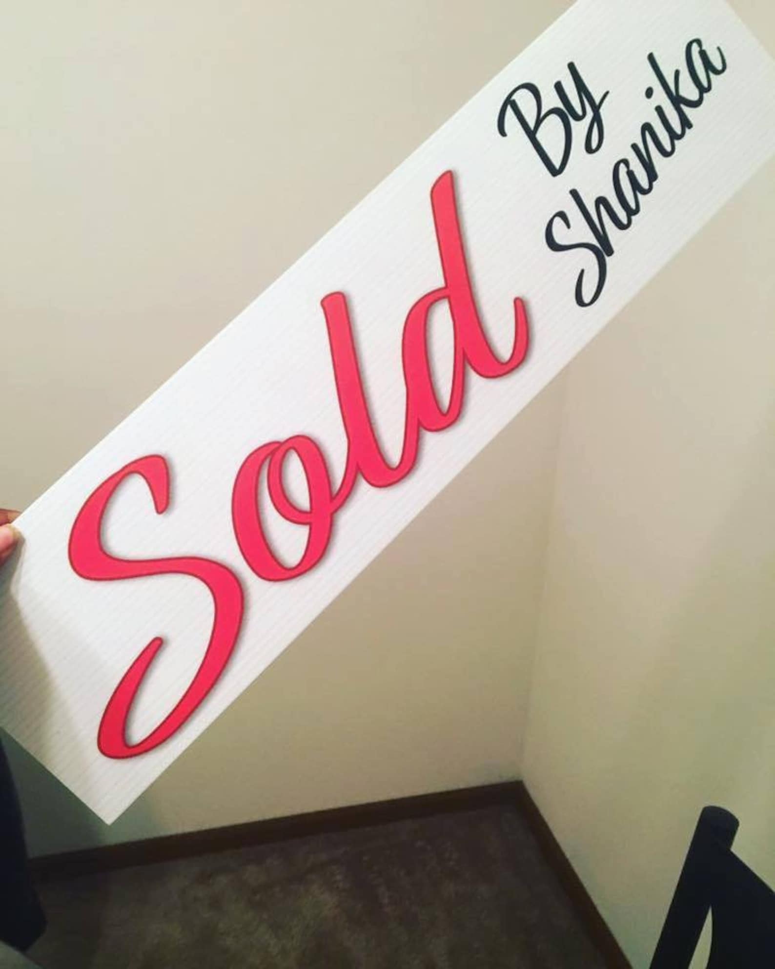Custom Real Estate Sign Rider! We Can Print Your Design or Create a ...