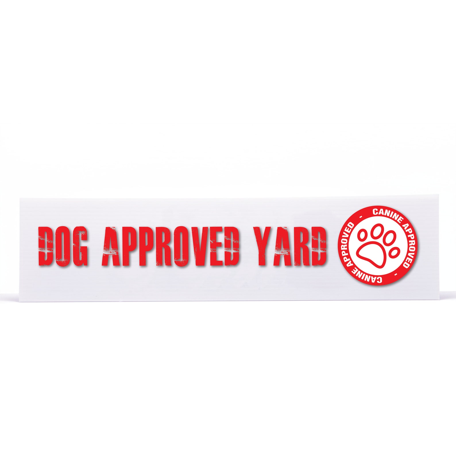 Real Estate Sign Rider - DOG Approved Yard - Cute and Unique Sign ...