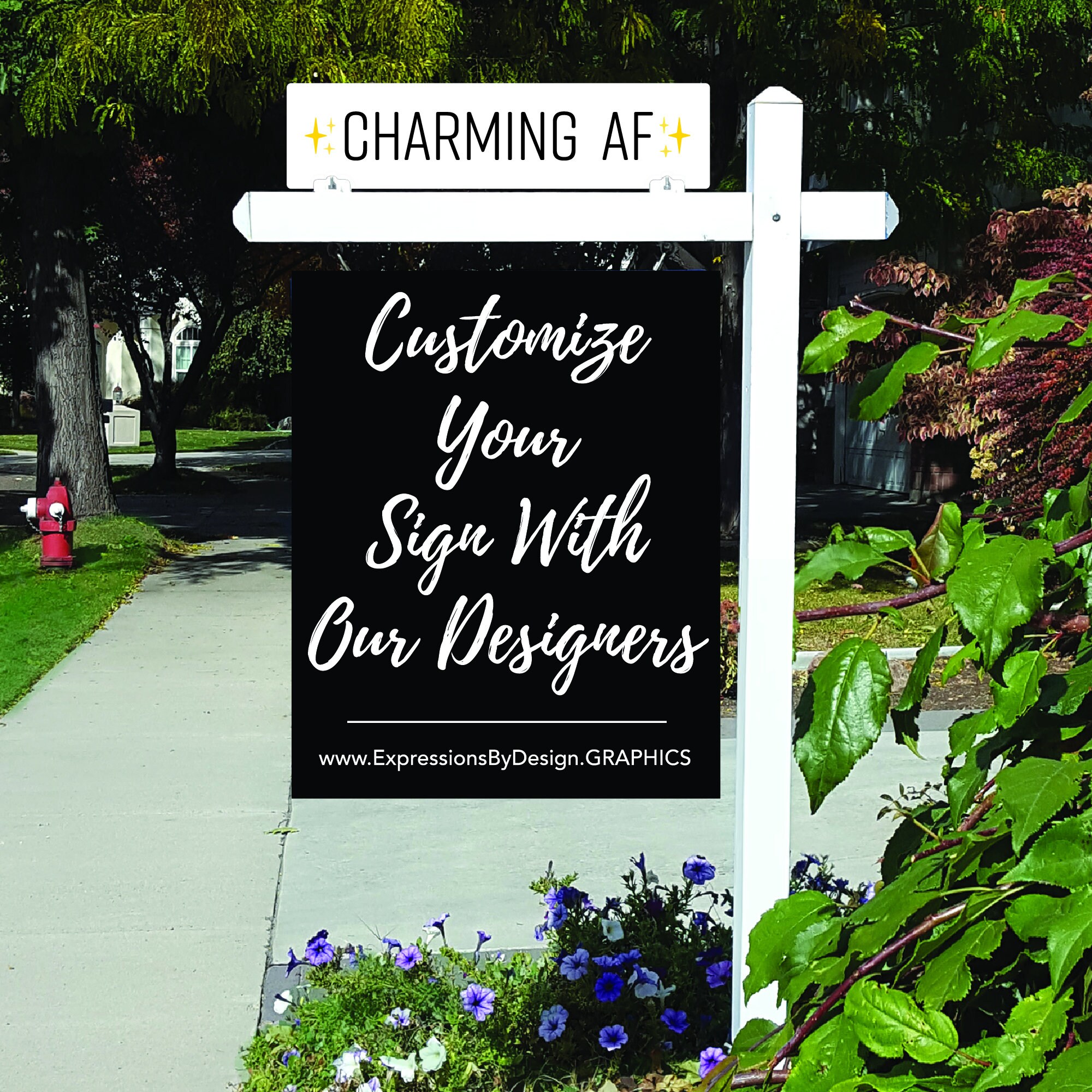 Real Estate Sign Rider Cute and Funny Sign Topper - Etsy