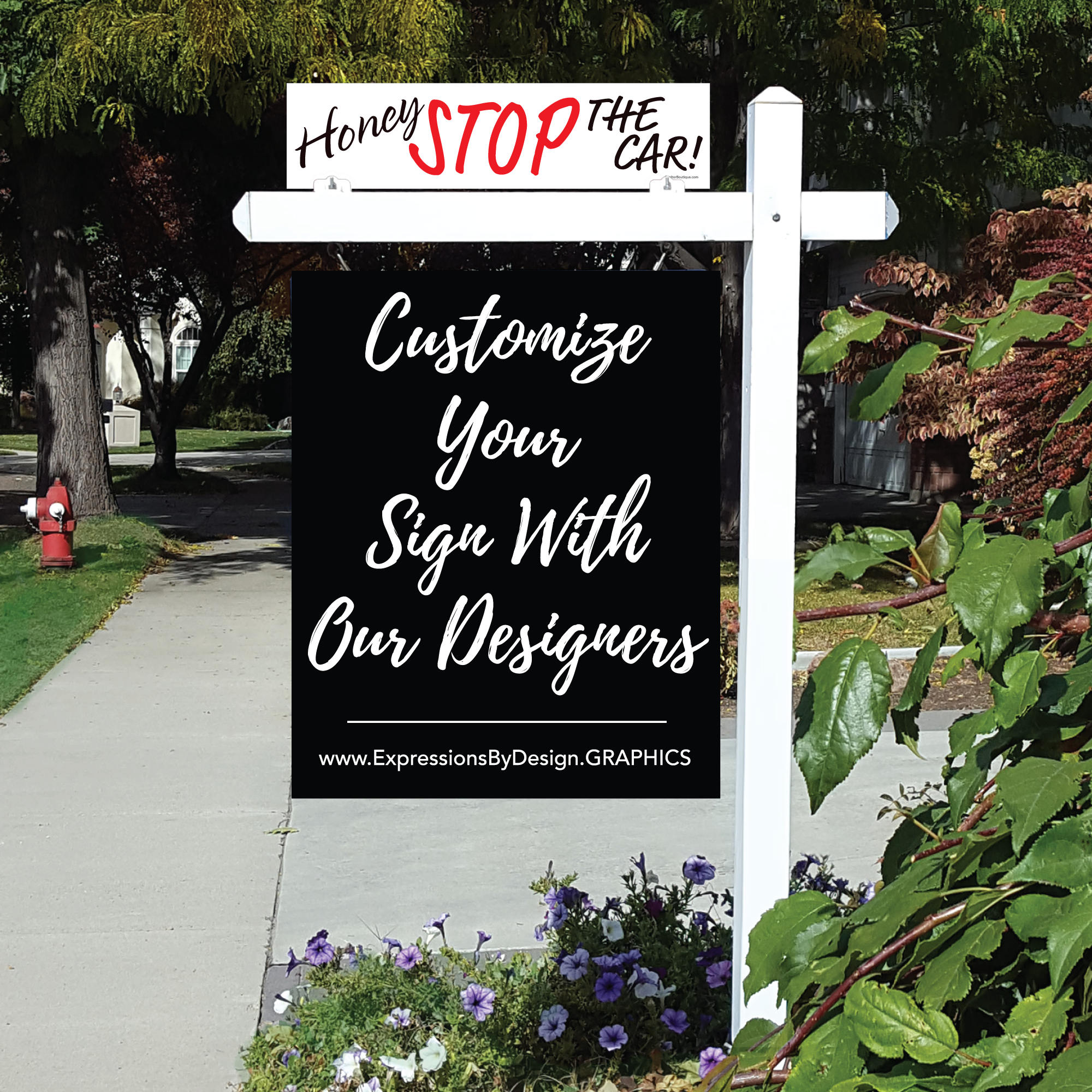 Honey Stop the Car Cute and Unique Sign Rider / Topper - Etsy