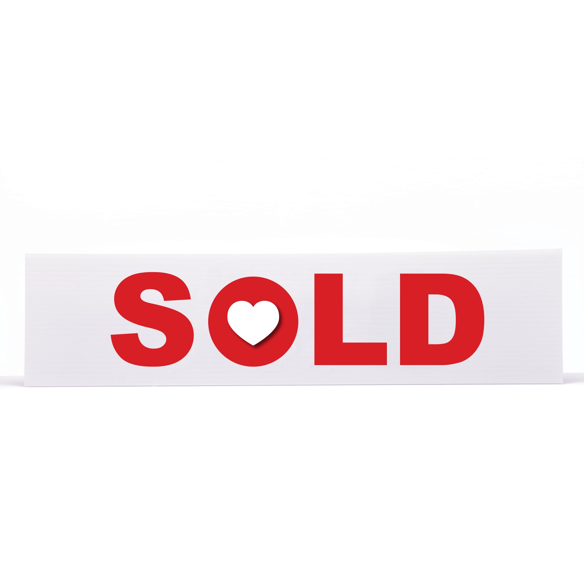 Real Estate Sign Rider SOLD Cute and Unique Sign Topper - Etsy