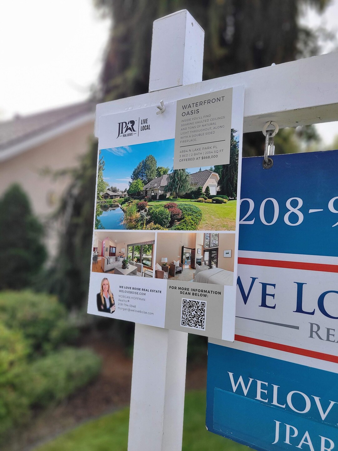 Weather-resistant Real Estate Flyer Printed on PVC Don't Hassle With ...