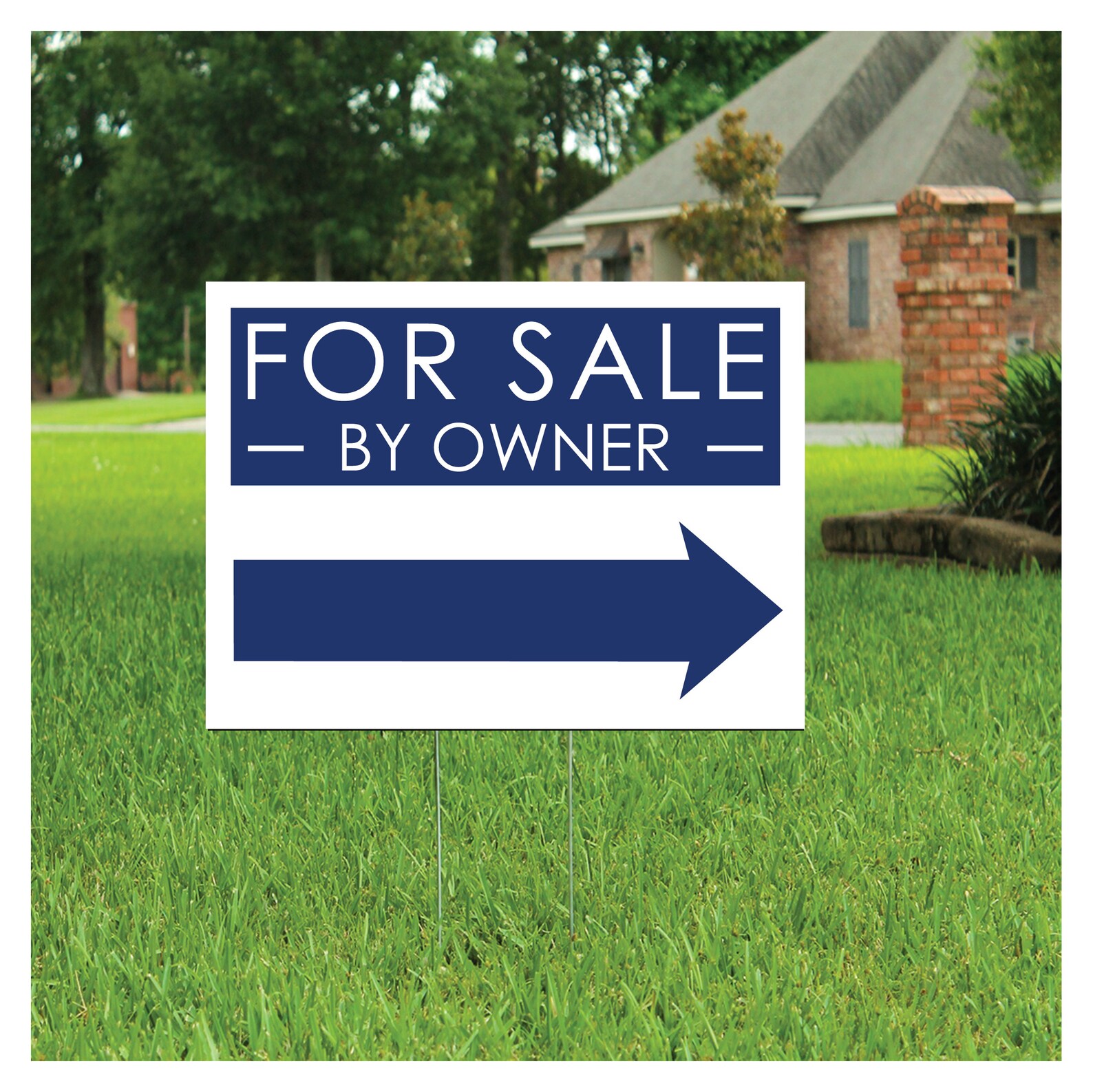 Real Estate Signs For Sale Directional 18x24 Sign 3 Pack | Etsy