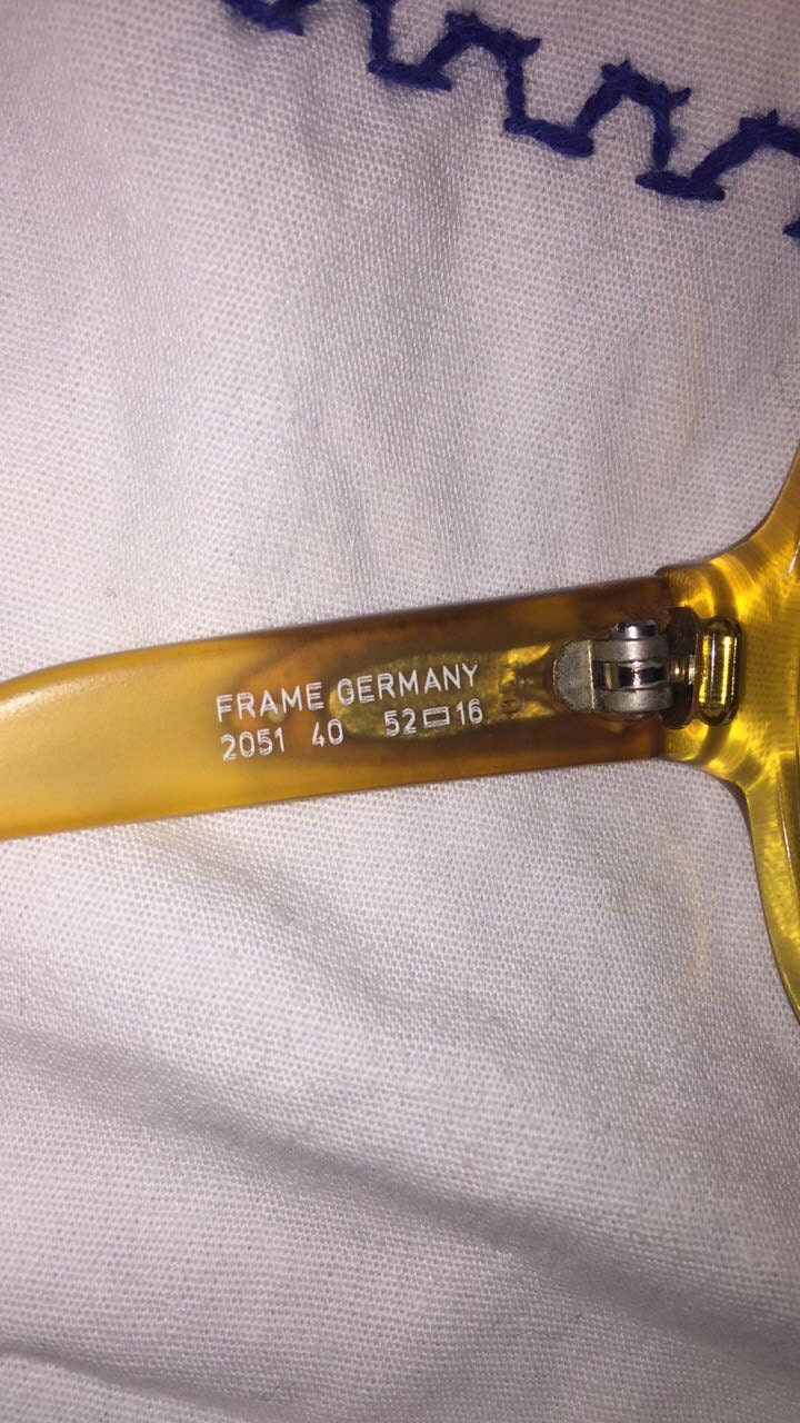 Vintage 70's Christian Dior Optyl Frames