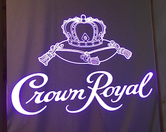 Crown Royal Led Sign - Etsy
