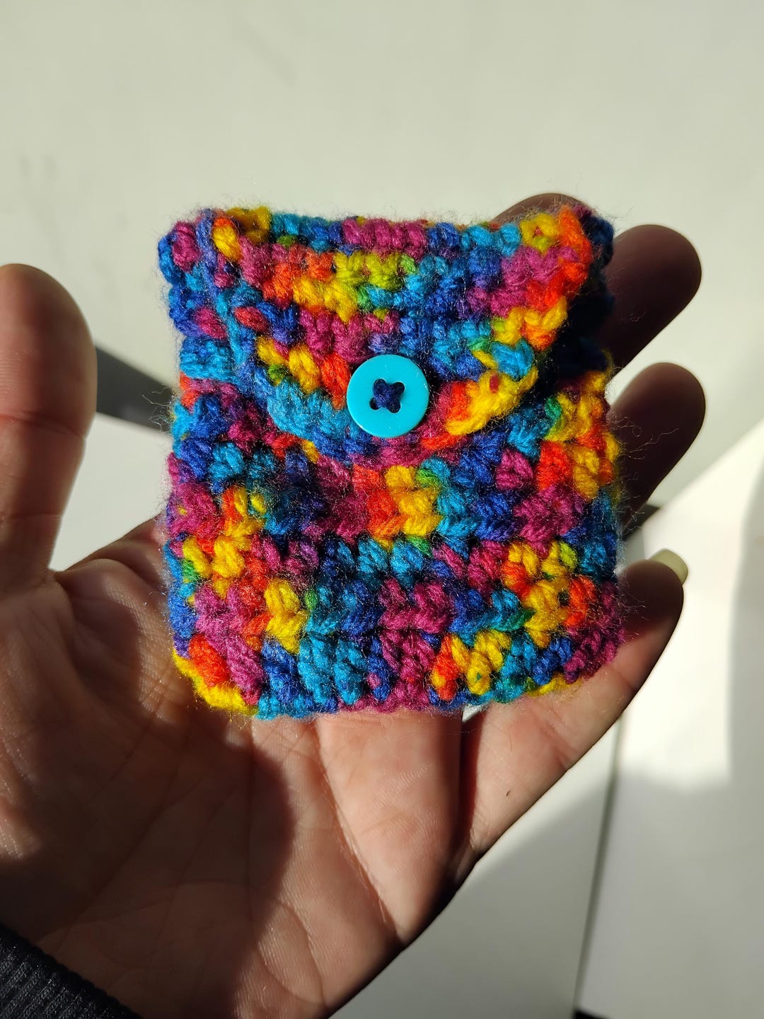 Ear Buds Case Holder Rainbow - Etsy