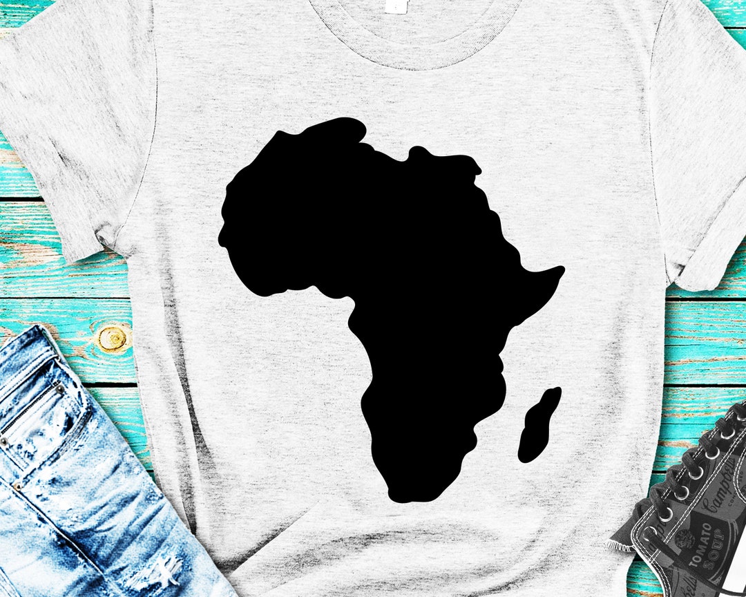 Africa Map Svg File, African Svg, African American Dxf, Black Girl, Black Boy, Black Son, Black ...