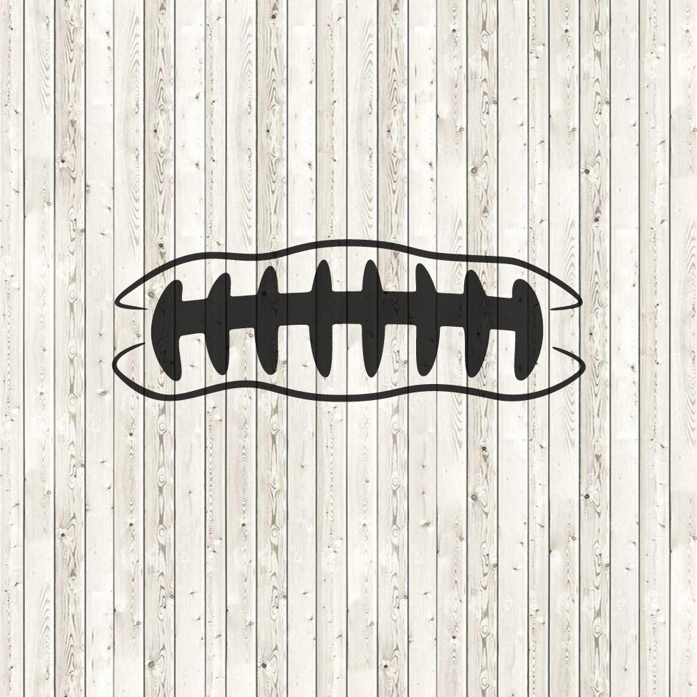 Football SVG files Football stitches SVG Football laces SVG | Etsy