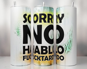 Funny Sarcastic Tumbler Wrap Sublimation PNG, Offensive Seamless ...