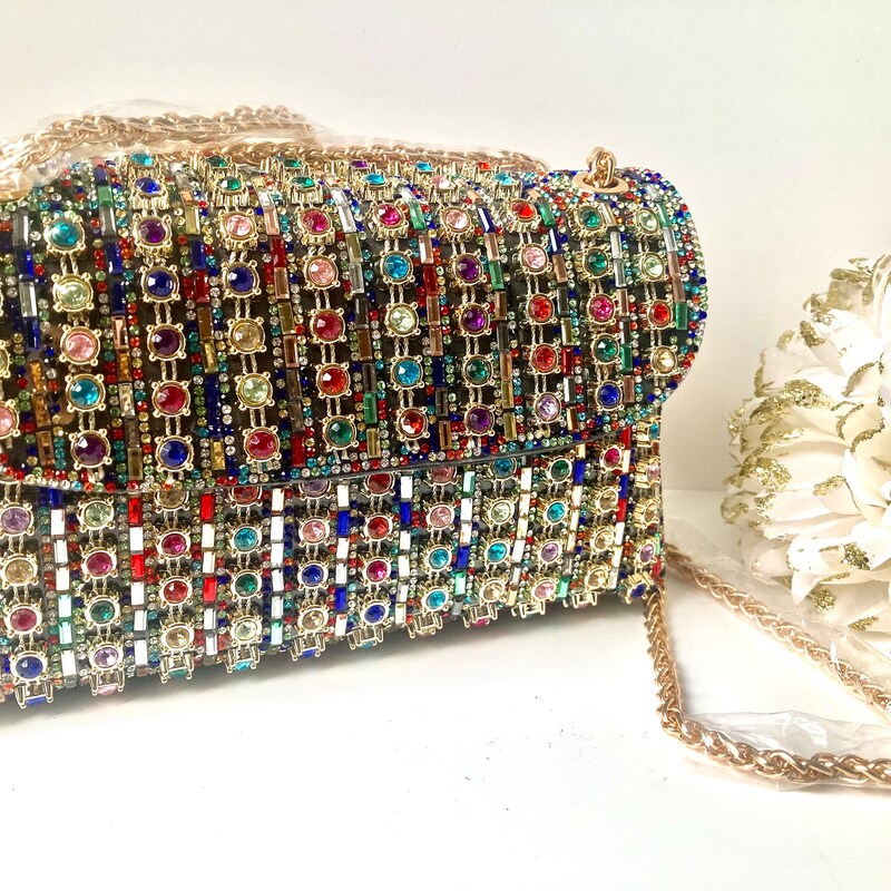 Rhinestone Bags for Women - Etsy