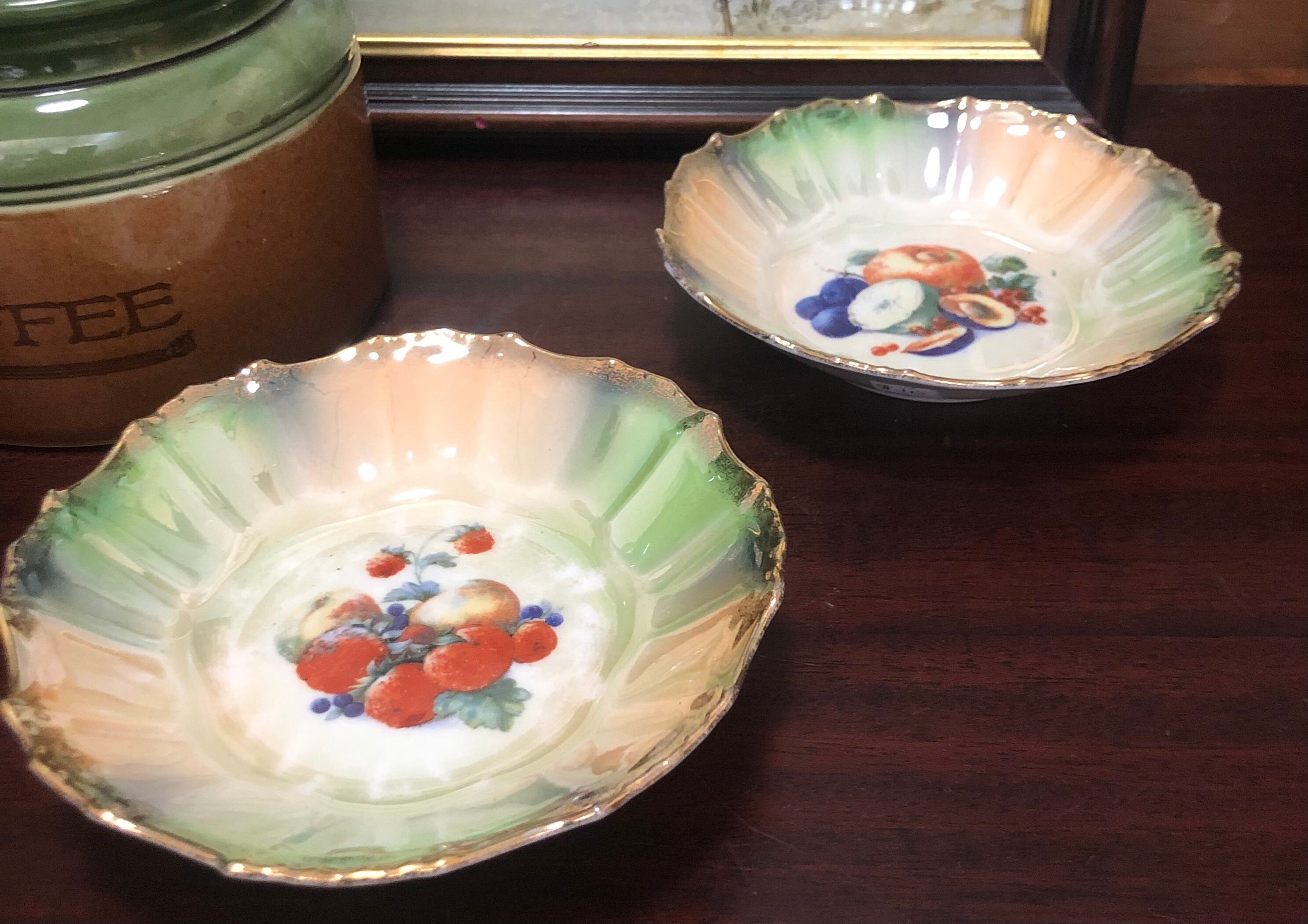 Two Vintage Silesia German Porcelain Dishes - Etsy Australia