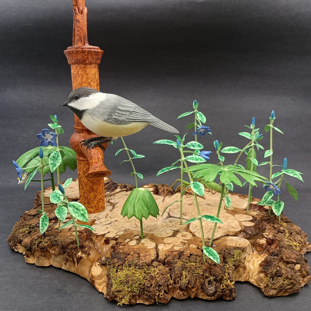 Wood Carvings, Bird Carvings, Bird Art, One of a Kind, Song Birds ...