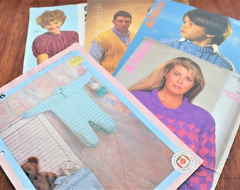 1980 Knitting Patterns - Etsy