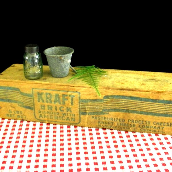 Kraft Cheese Box - Etsy