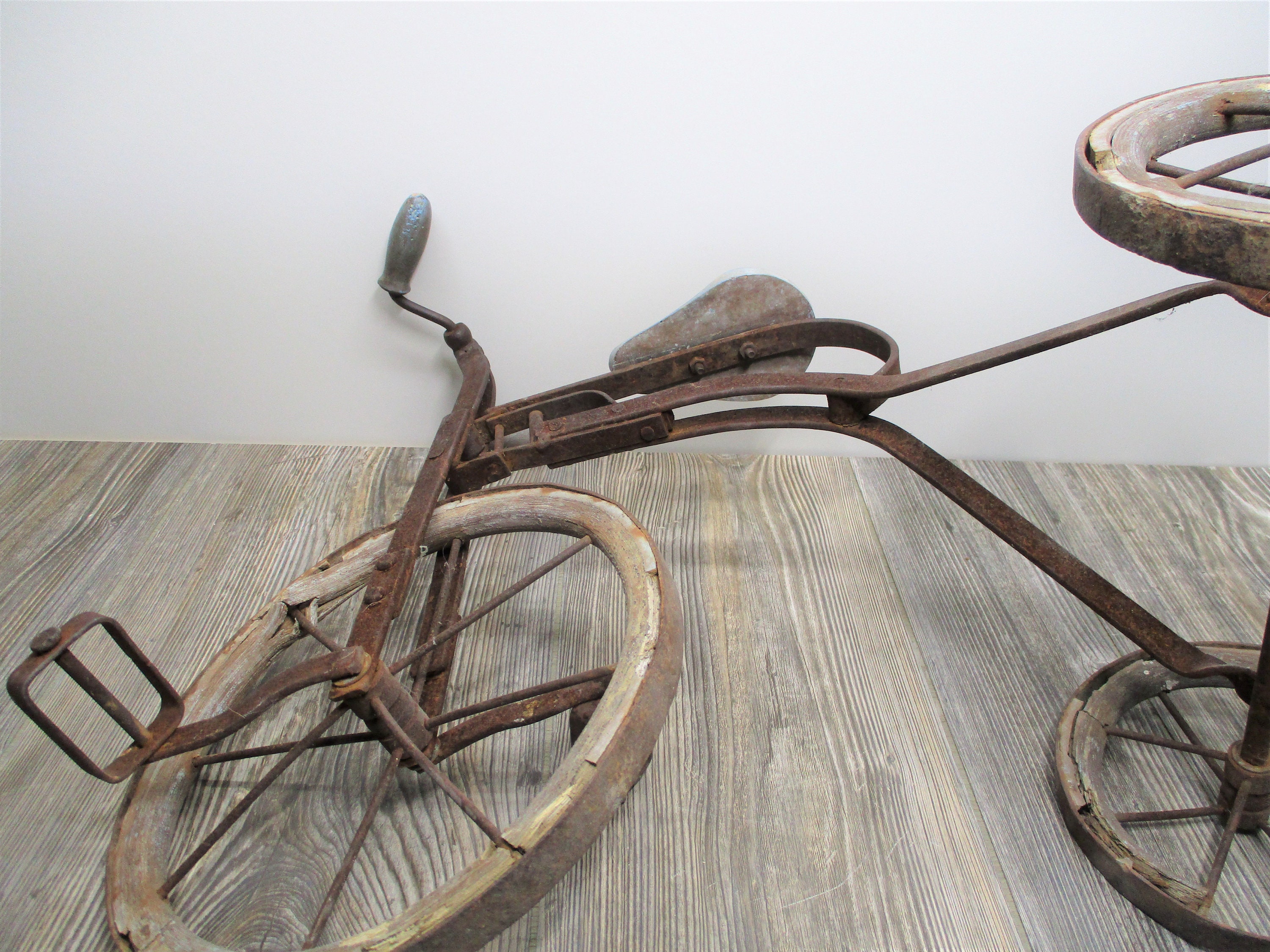 Vintage Tricycle Rustic Trike Farmhouse Doll Bike Primitive - Etsy