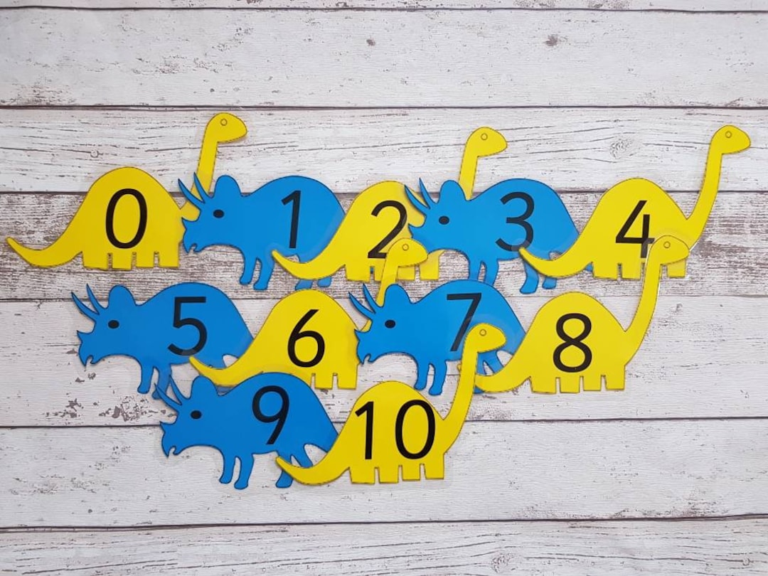 Dinosaur Number Line Classroom Display, Numeracy Resource, Wall Display ...