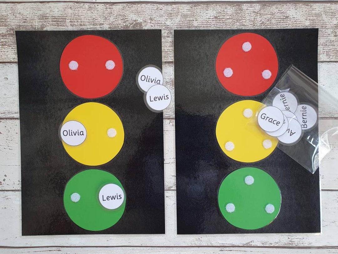 Behaviour chart, traffic light chart, promote postive behaviour ...