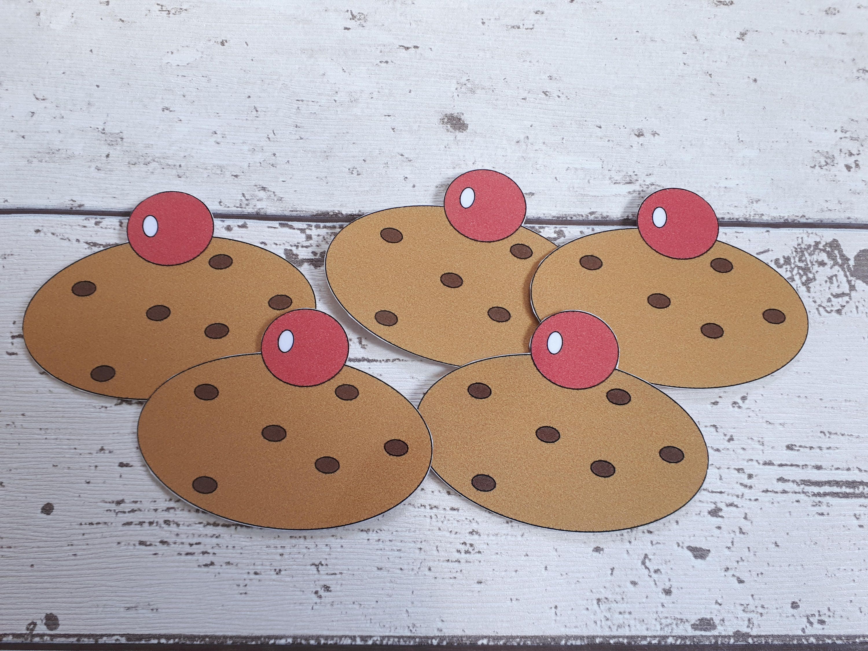 5 Currant Buns Counting Song for Nursery Children Maths - Etsy UK