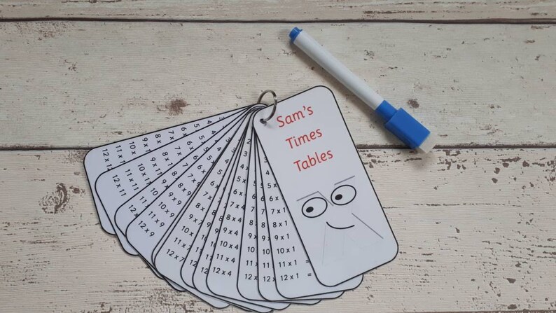 Times Tables Pocket Resource Home Schooling Maths - Etsy UK