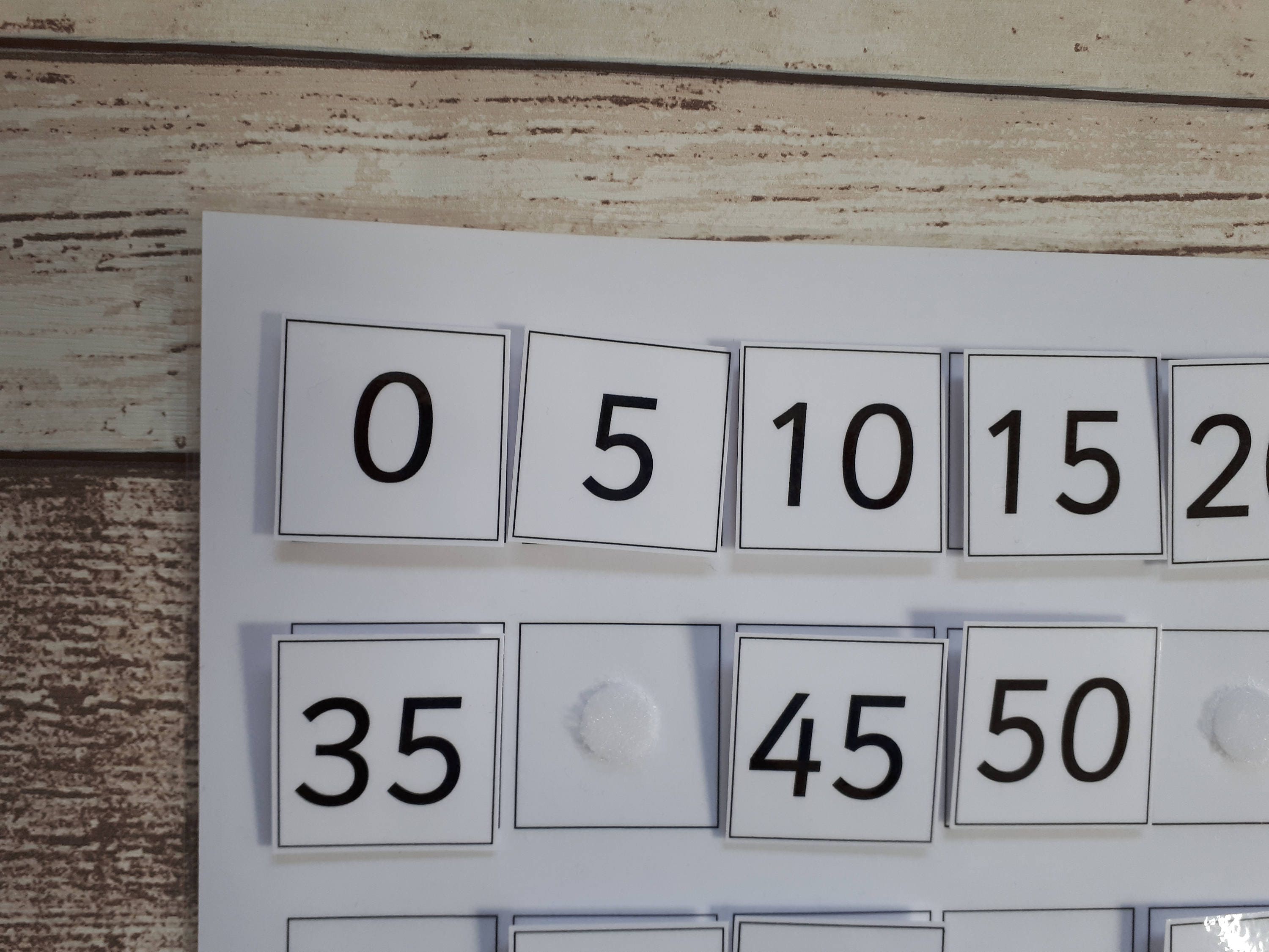 Count in 5's Numeracy Activity for Children Learn 5 Times - Etsy UK