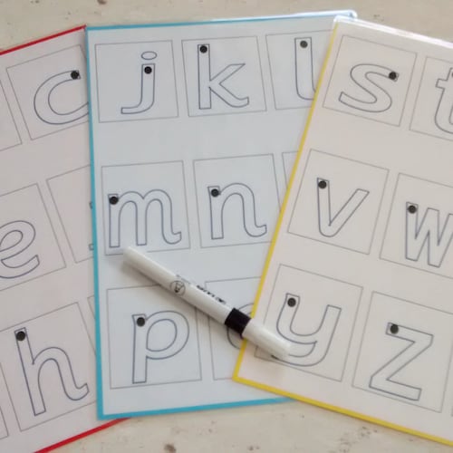 Learn to Write Number Boards Handwriting Practice Number - Etsy