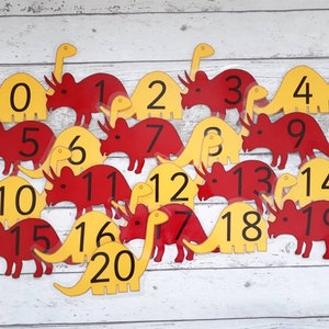 Dinosaur Number Line Classroom Display, Numeracy Resource, Wall Display ...