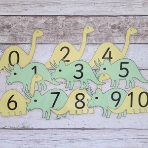 Dinosaur Number Line Classroom Display, Numeracy Resource, Wall Display ...
