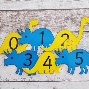 Dinosaur Number Line Classroom Display, Numeracy Resource, Wall Display ...