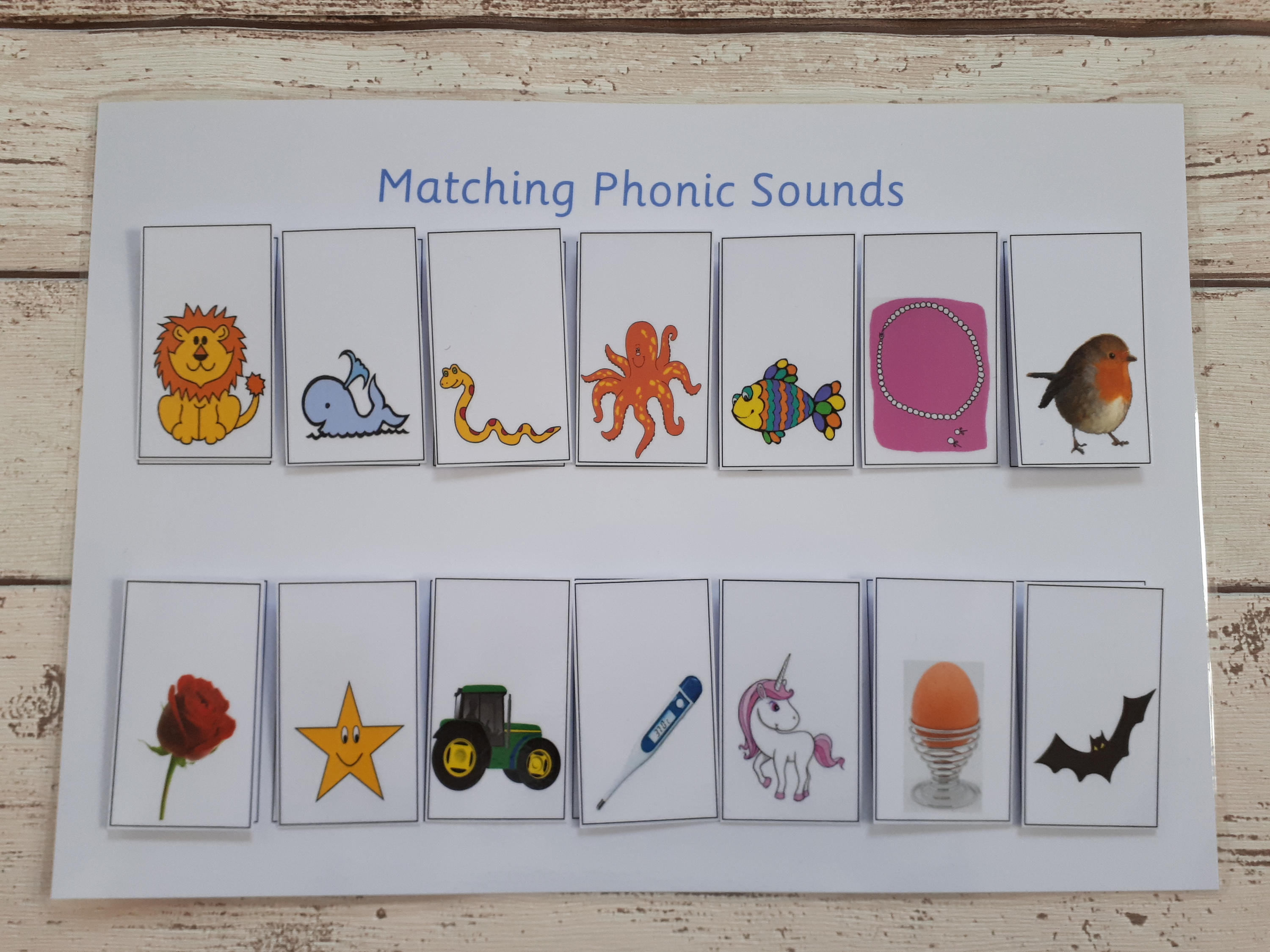 Welsh Resource for Phonics Matching Game Educational - Etsy Denmark