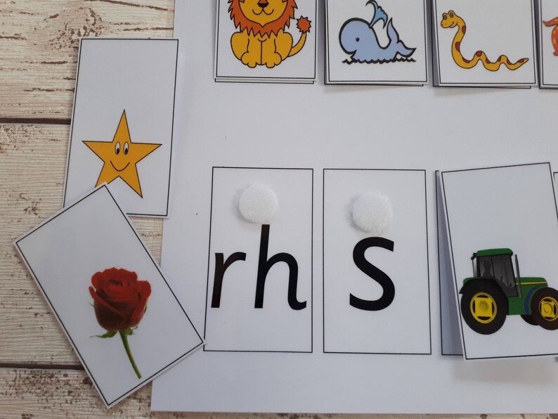 Welsh Resource for Phonics Matching Game Educational - Etsy Denmark