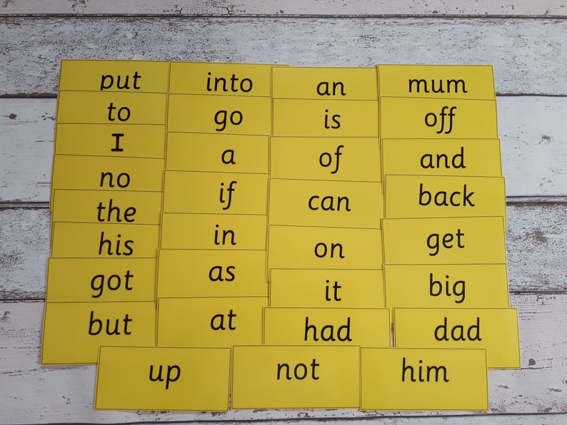 Phonics flash cards word cards phases 2-5 letters and | Etsy