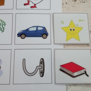 Rhyming Game, Match the Pictures That Rhyme, Educational, Phonics ...