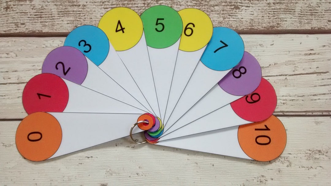 Number Fan for Children, Identify 0-20, Numeracy Aid, Teaching Resource ...